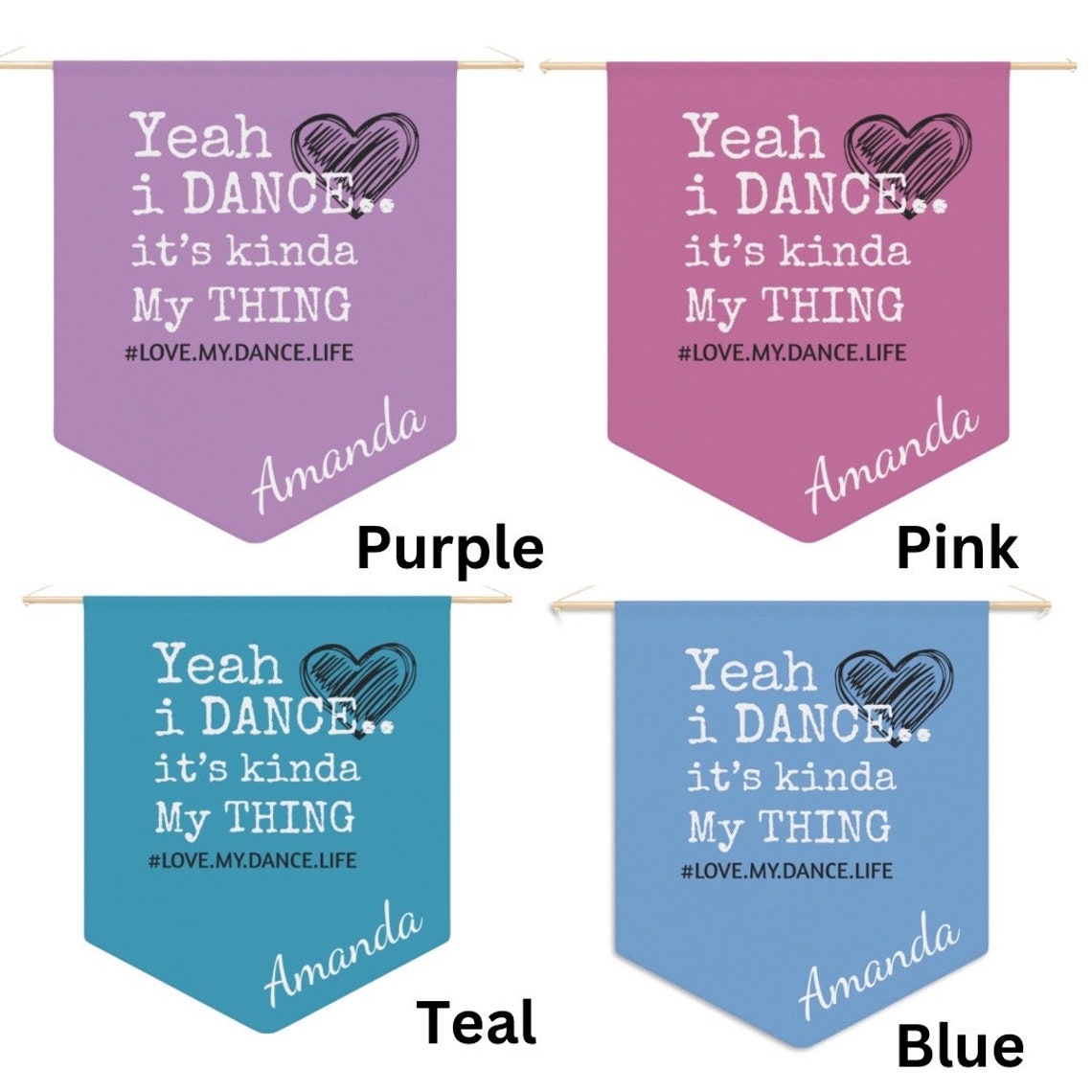 Dance Competition Pin Display Banner for Dancer Award Pins | Gift for ...