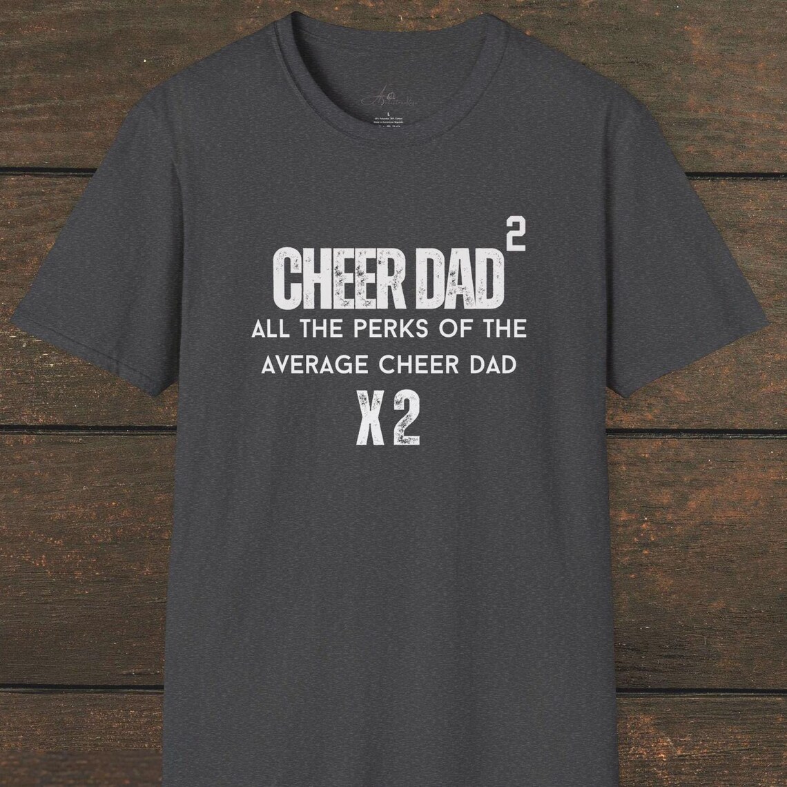 Cheer Dad T-shirt: Funny Cheer Competition Tee - Etsy
