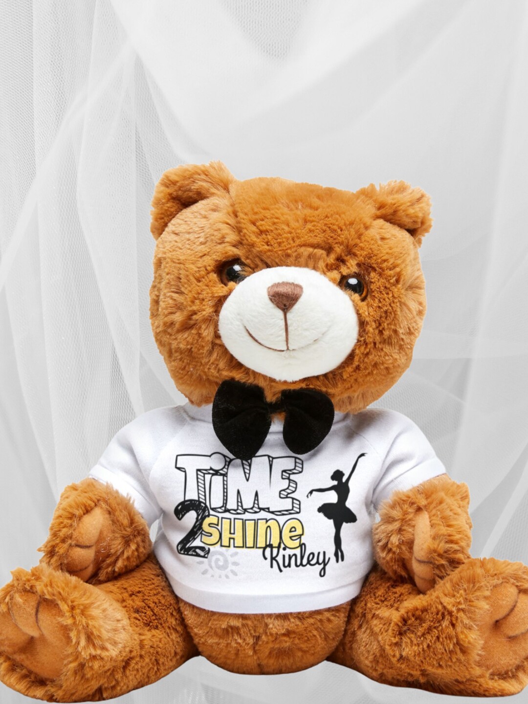 Dance Gift| Dance Stuffed Teddy Bear , Personalized With T-shirt ...