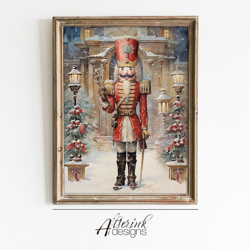 Nutcracker Art Print - Etsy