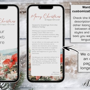Animated Christmas Ecard Digital Christmas Card Christmas Card to Send ...