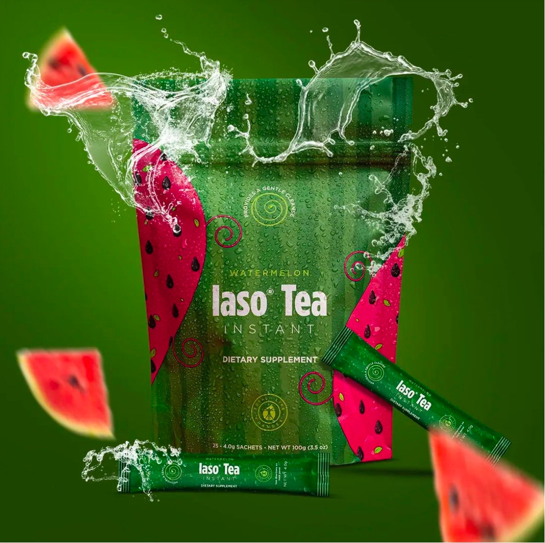 Iaso Watermelon Instant Tea ONE Month Supply 25 Sachets - Etsy