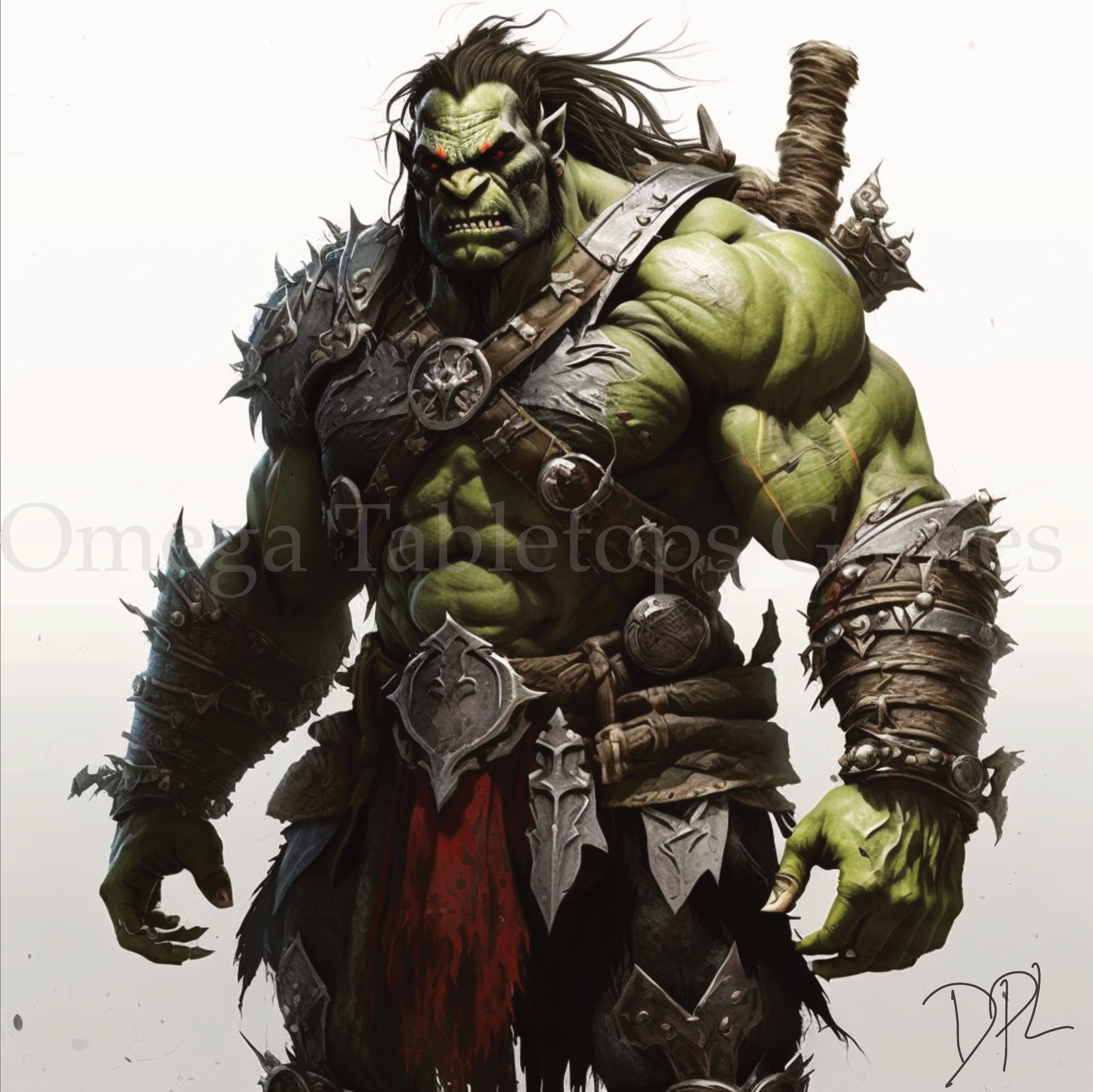Orc Fighter 2 Fantasy Art Illustration - Etsy Orc Fighter 2 Fantasy Art Illustration - Etsy