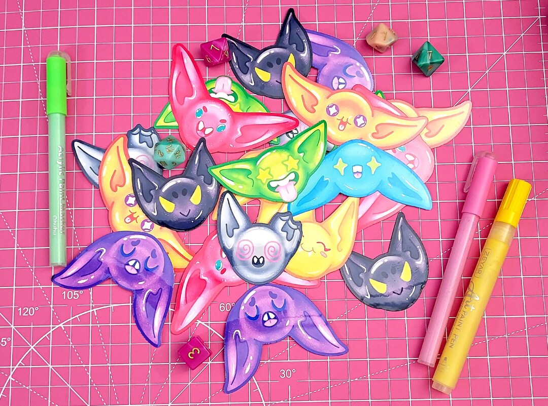 Sour Goblin Gummy Die Cut Sticker Pack: Fantasy Art Nerd Gift - Etsy