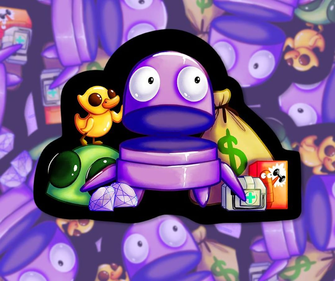 Repo Horror Game Loot Glossy Vinyl Sticker | Robo Indie Game Merch ...