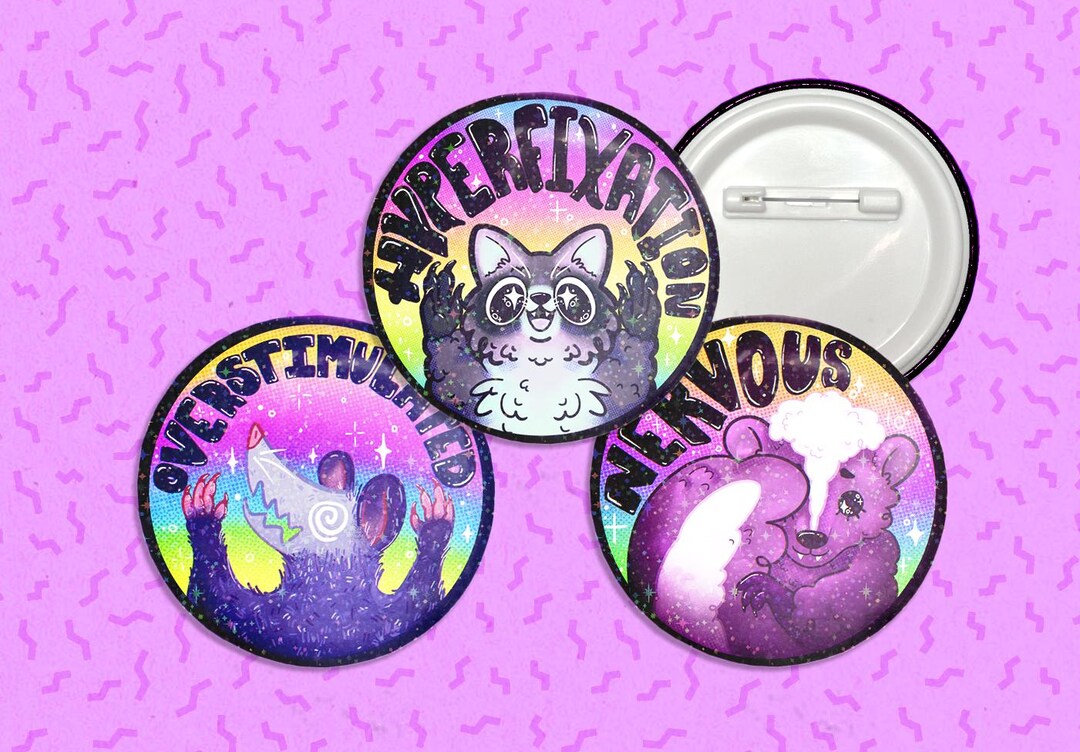 Nervous Skunk, Overstimulated Possum, Hyperfixation Raccoon Critter ...