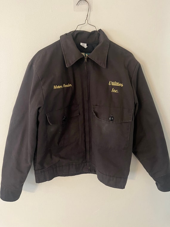 vintage meter reader jacket - Gem