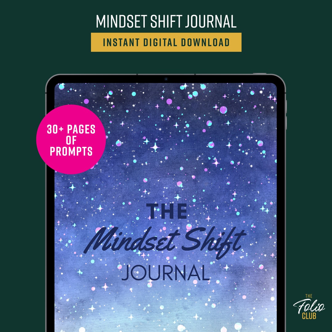 Mindset Shift Journal, Digital Journal, Journal Prompt, Journal ...