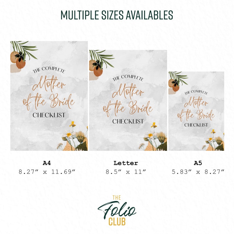 Mother of the Bride Checklist, Wedding Planner, Goodnotes Planner, iPad ...