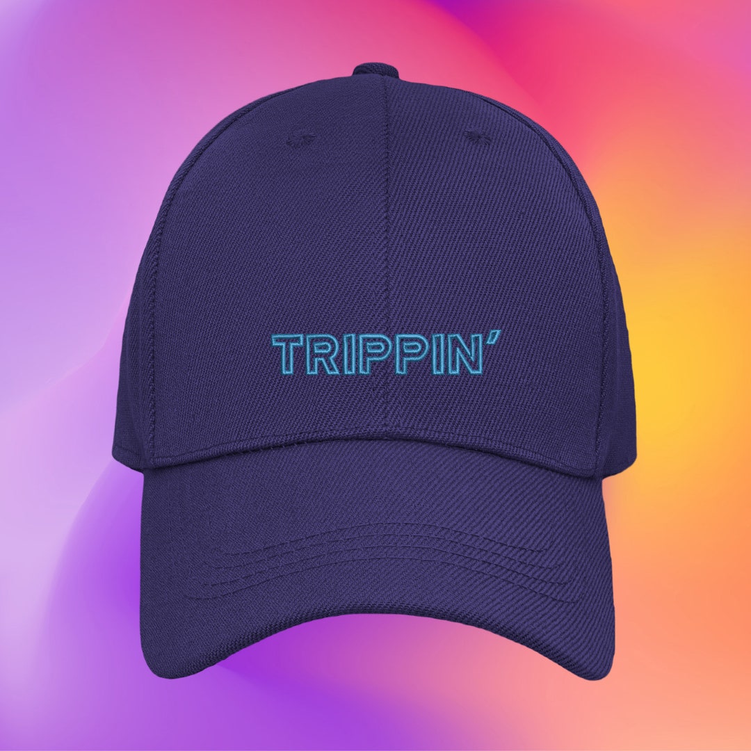 Trippin Cap Groovy Custom Funny Birthday Gifts Secret Santa - Etsy