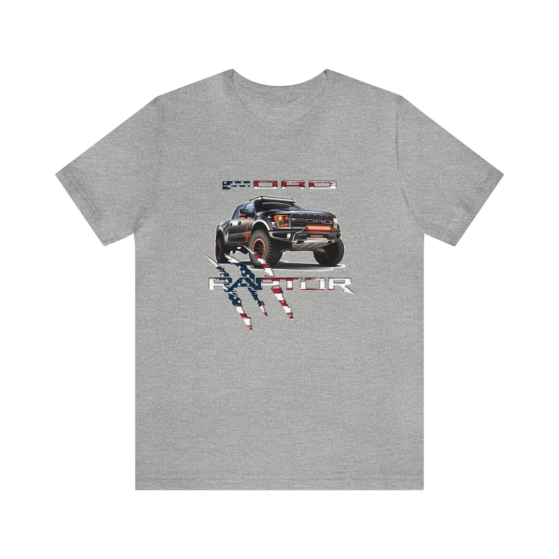 Ford Raptor T Shirt Gift Raptor Tee Shirt Flag Unisex Ford Raptor T ...