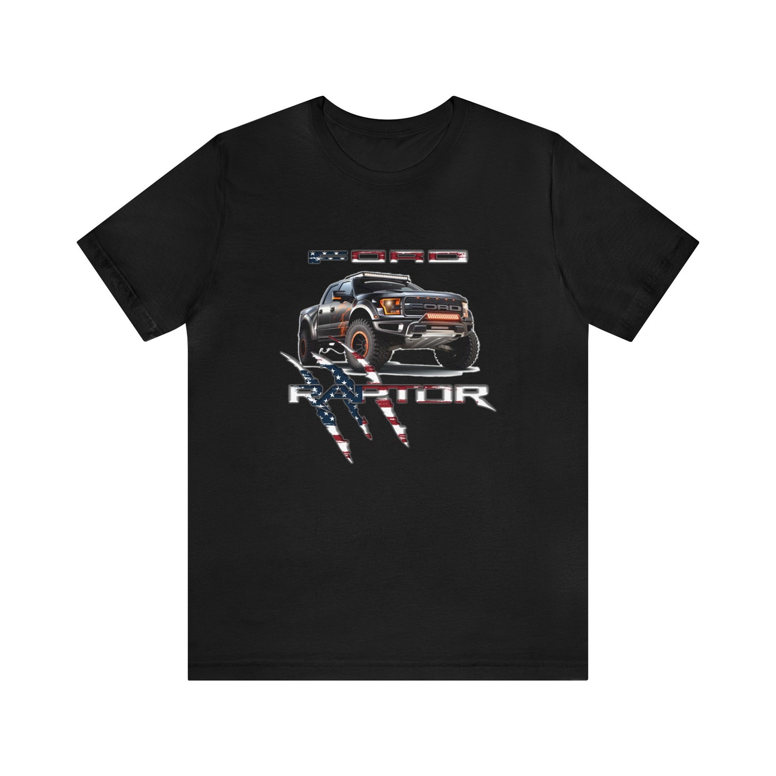 Ford Raptor T Shirt Gift Raptor Tee Shirt Flag Unisex Ford Raptor T ...
