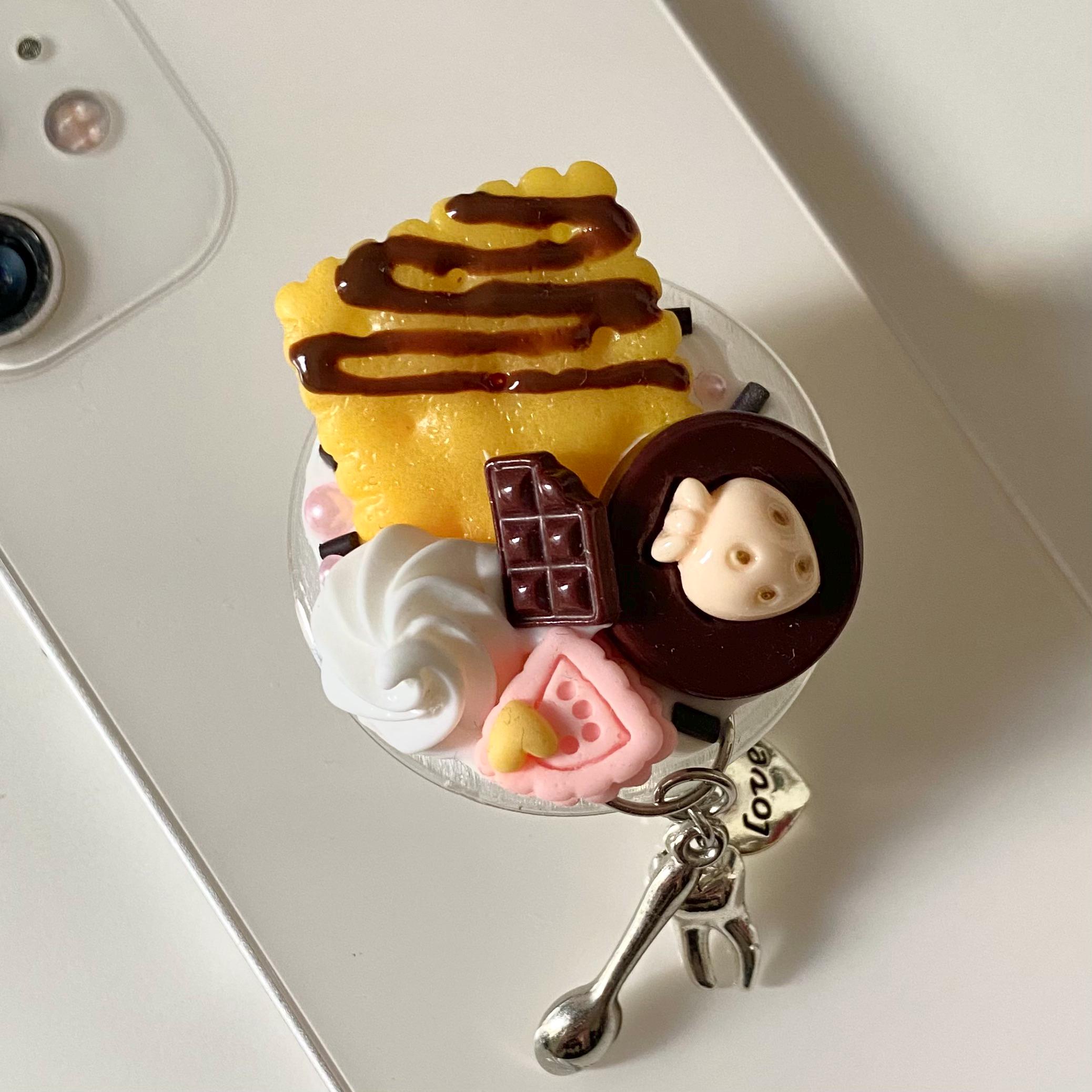 Kawaii Choco Sweets Decoden Phone Grip Charms - Etsy