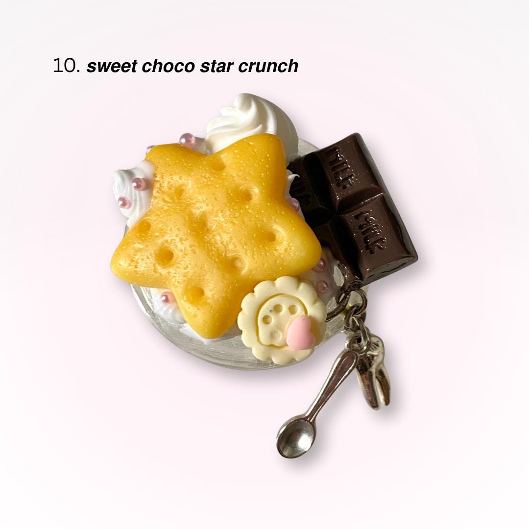 Kawaii Choco Sweets Decoden Phone Grip Charms - Etsy