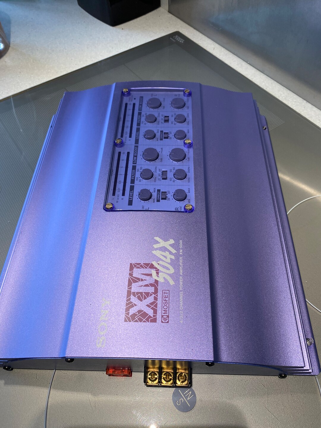 Sony Car 4 Channel Amplifier With Remote Adapter - Etsy