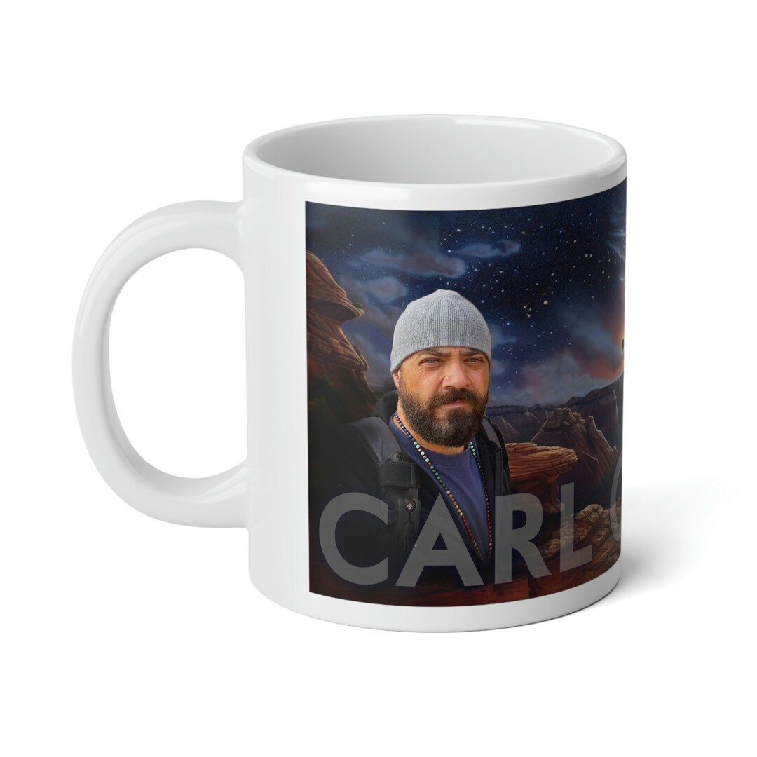 Carl Crusher Jumbo Mug 20oz | Explore the Unknown Epic UFO Over Zion ...