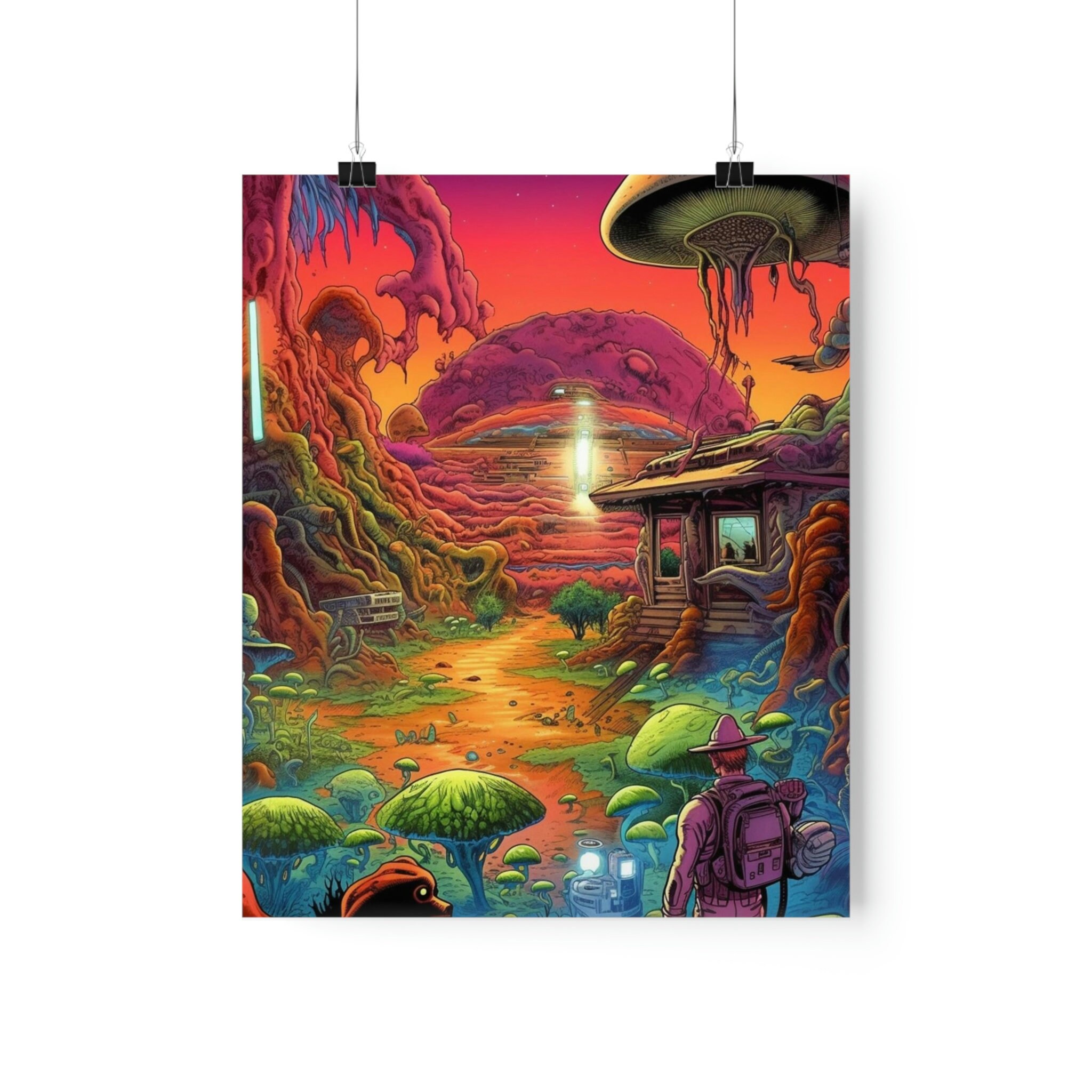 Enter the Multiverse Carl Crusher Original Comic Book Colorful 1990s ...