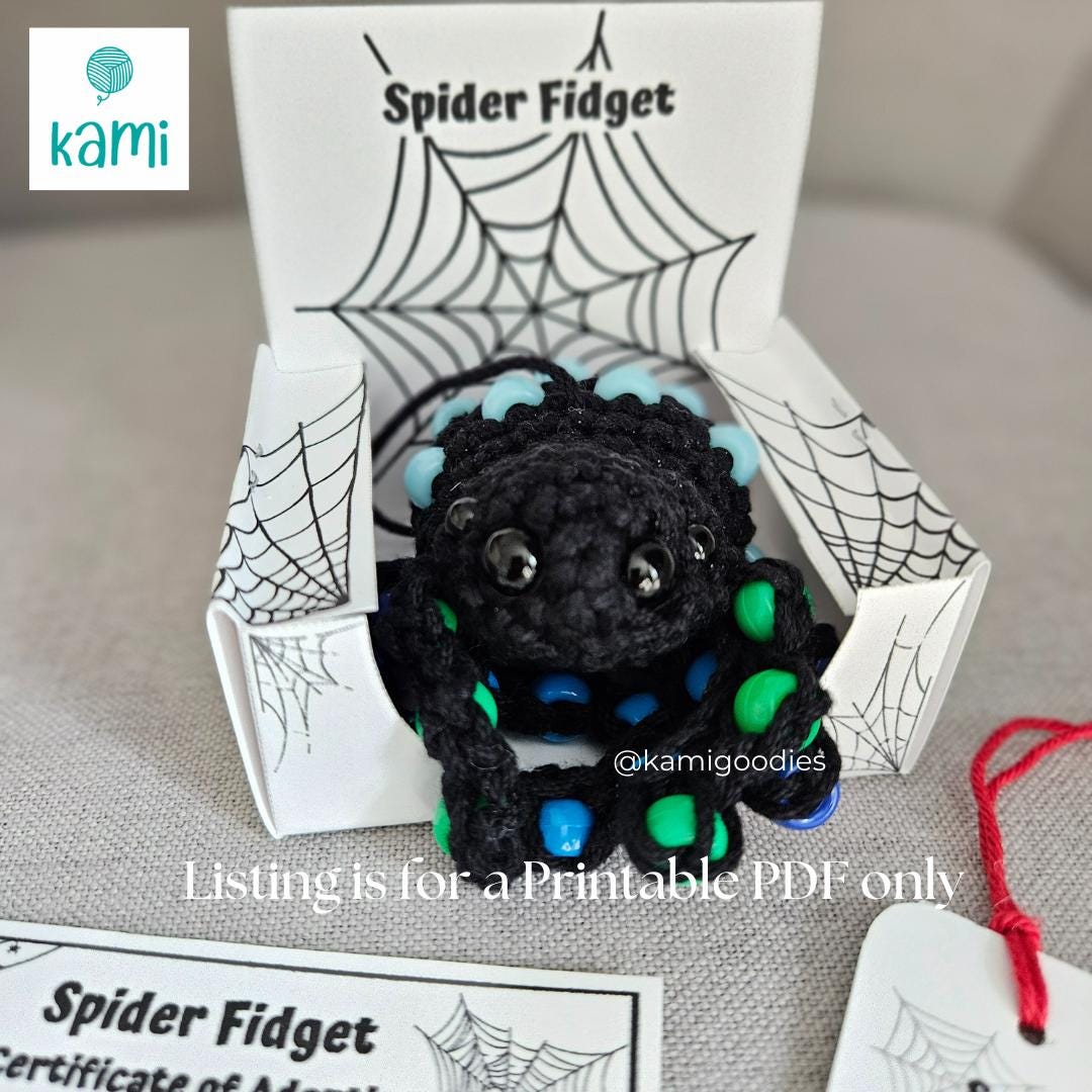 Designed for Willowandwildca Spider Fidget - Ready to Print Box Bundle ...