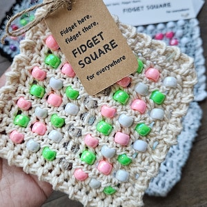 Designed for Willowandwildca Fidget Square - Ready to Print Tags PDF - Etsy