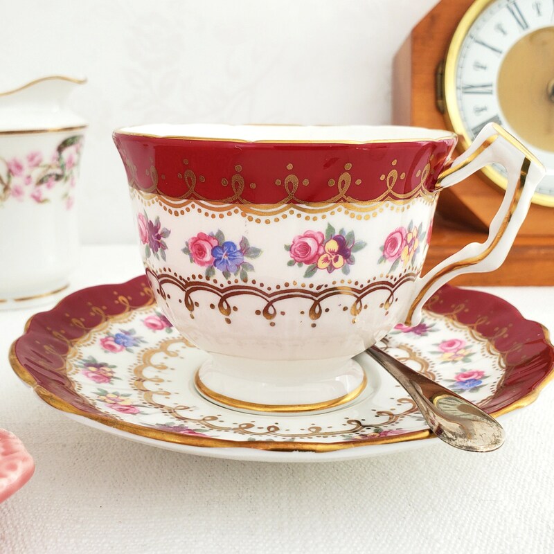 Bone China Teacup - Etsy