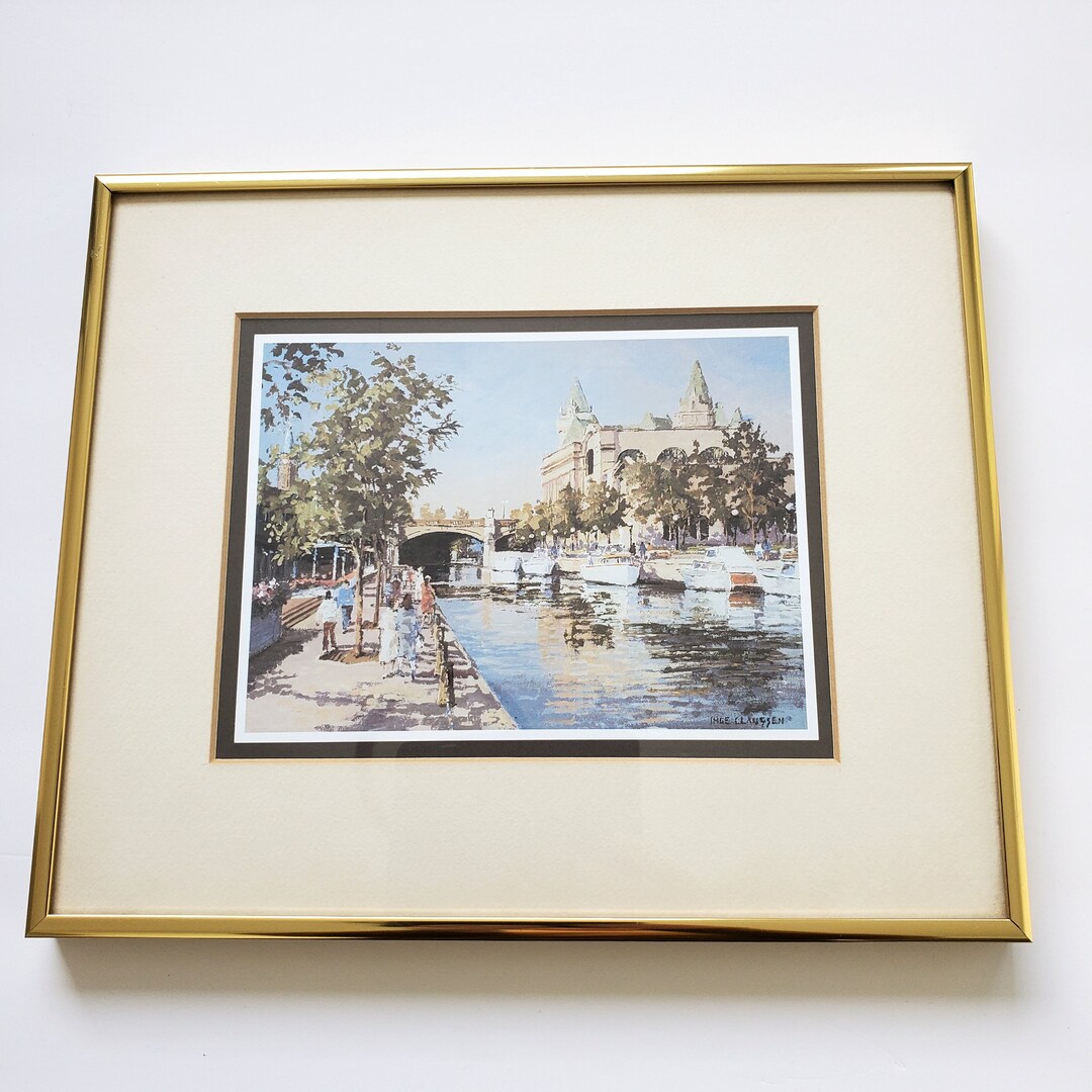 Framed Print, Ottawa Scene, Inge Claussen, Professionally Framed ...