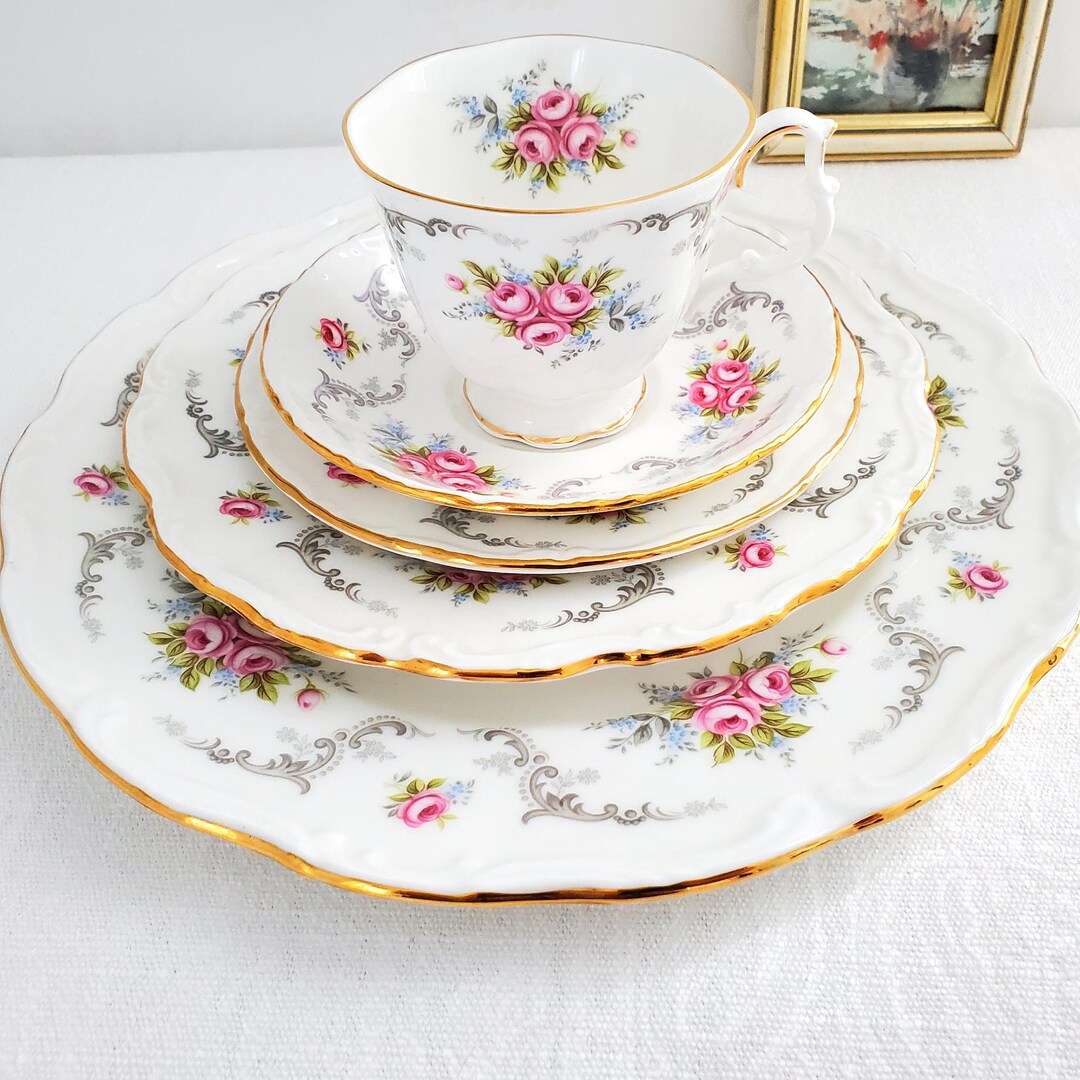 Royal Albert 5-piece Place Setting, Tranquility Bone China Dinnerware ...
