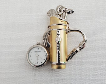 Vintage Timex Collectible Mini Clock Golf Bag Watch - Etsy