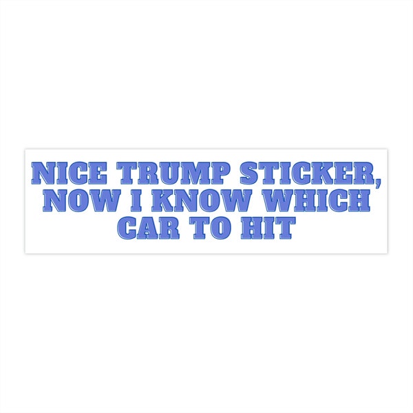 Funny Bumper Stickers Political - Etsy