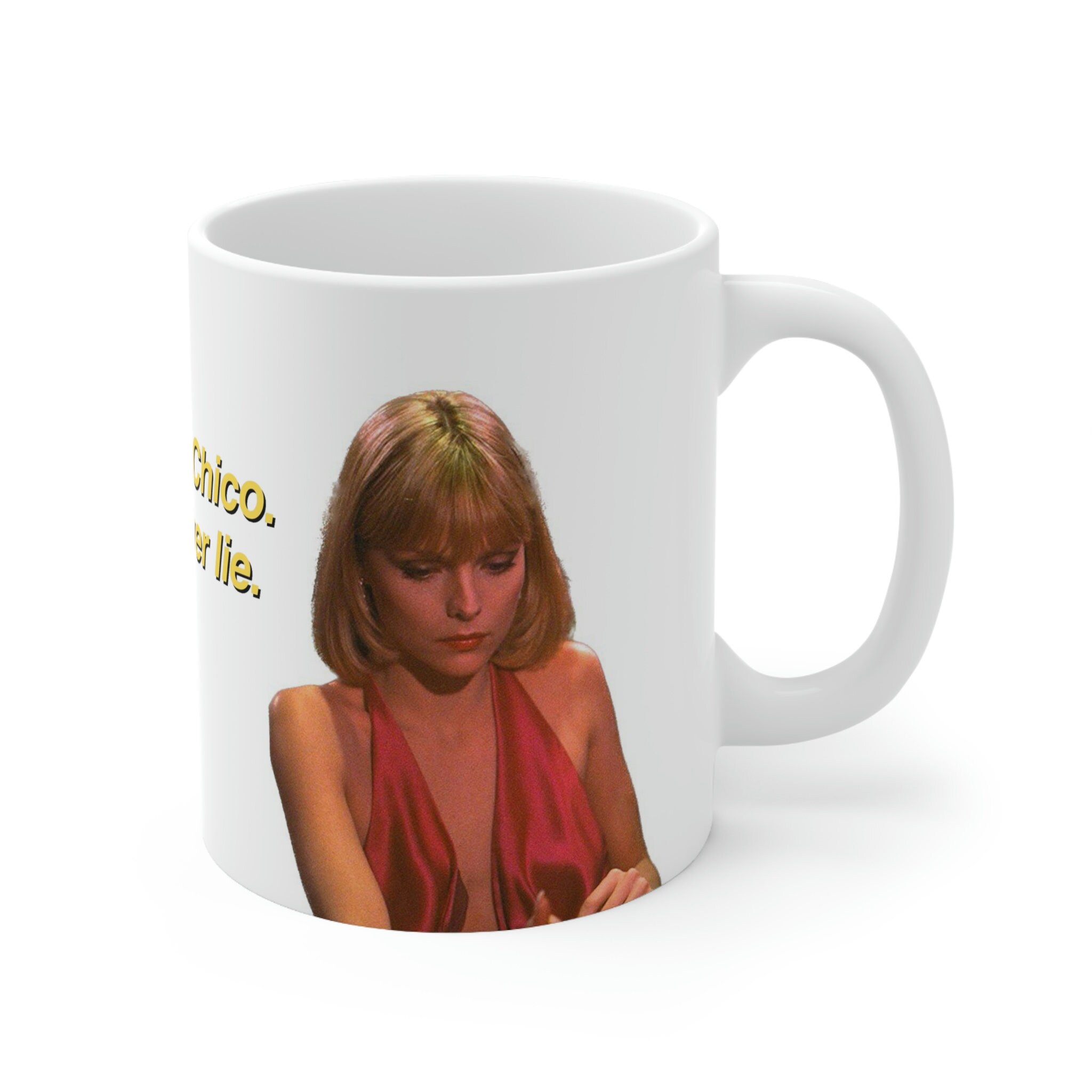 Scarface Movie Coffee Mug With Handle Tony Montana Hanckock, Alpacino ...