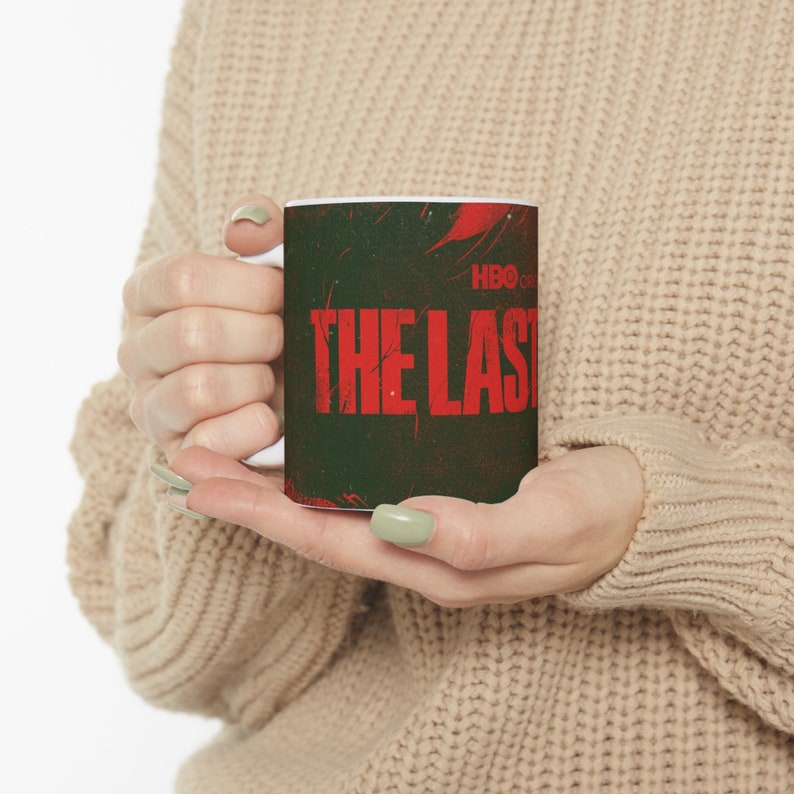 The Last of Us Ceramic Handle Mug Poster and Pedro Pascal Cup, Gift for ...