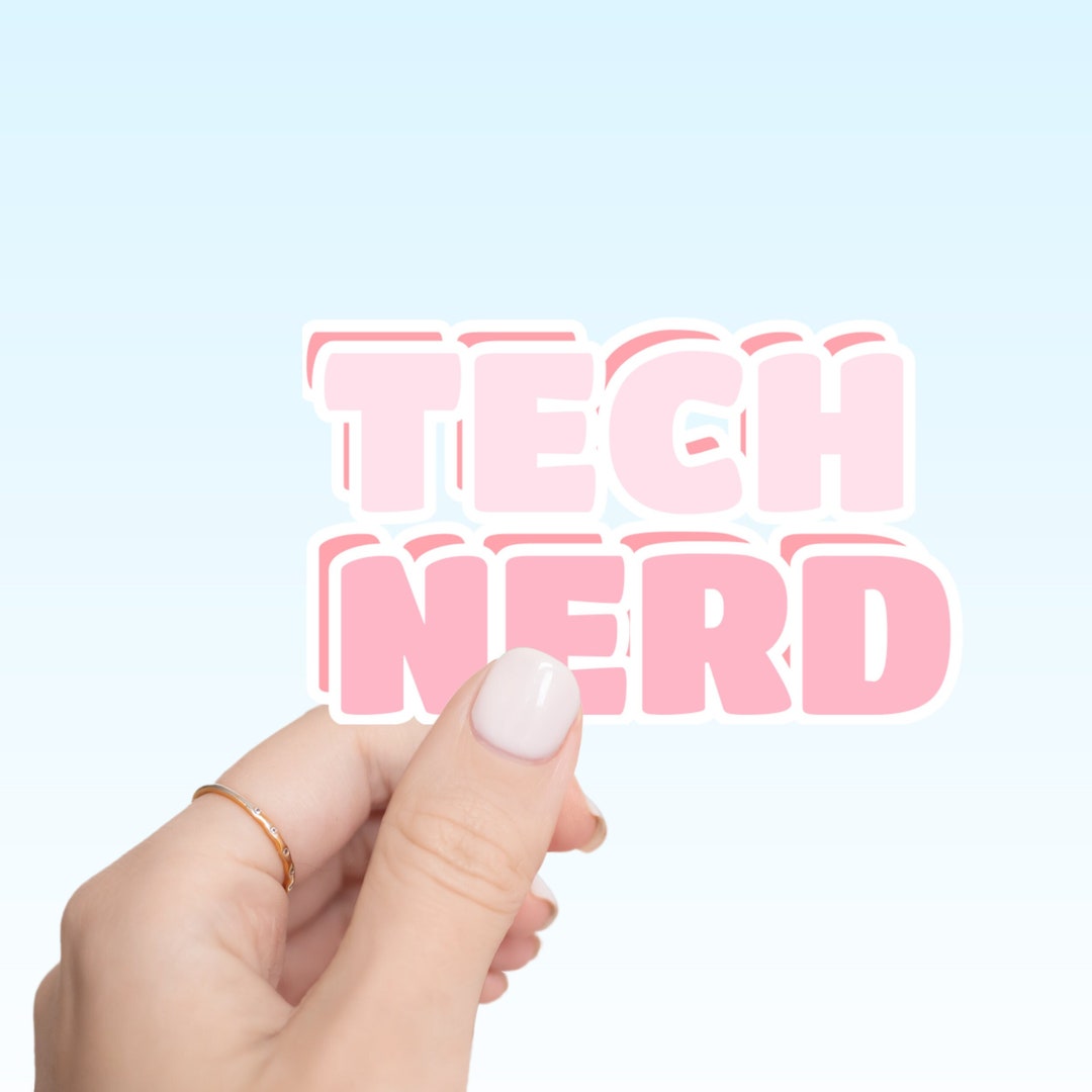 Tech Nerd Sticker STEM Stickers STEM Girl Sticker Nerd Nation Nerd ...