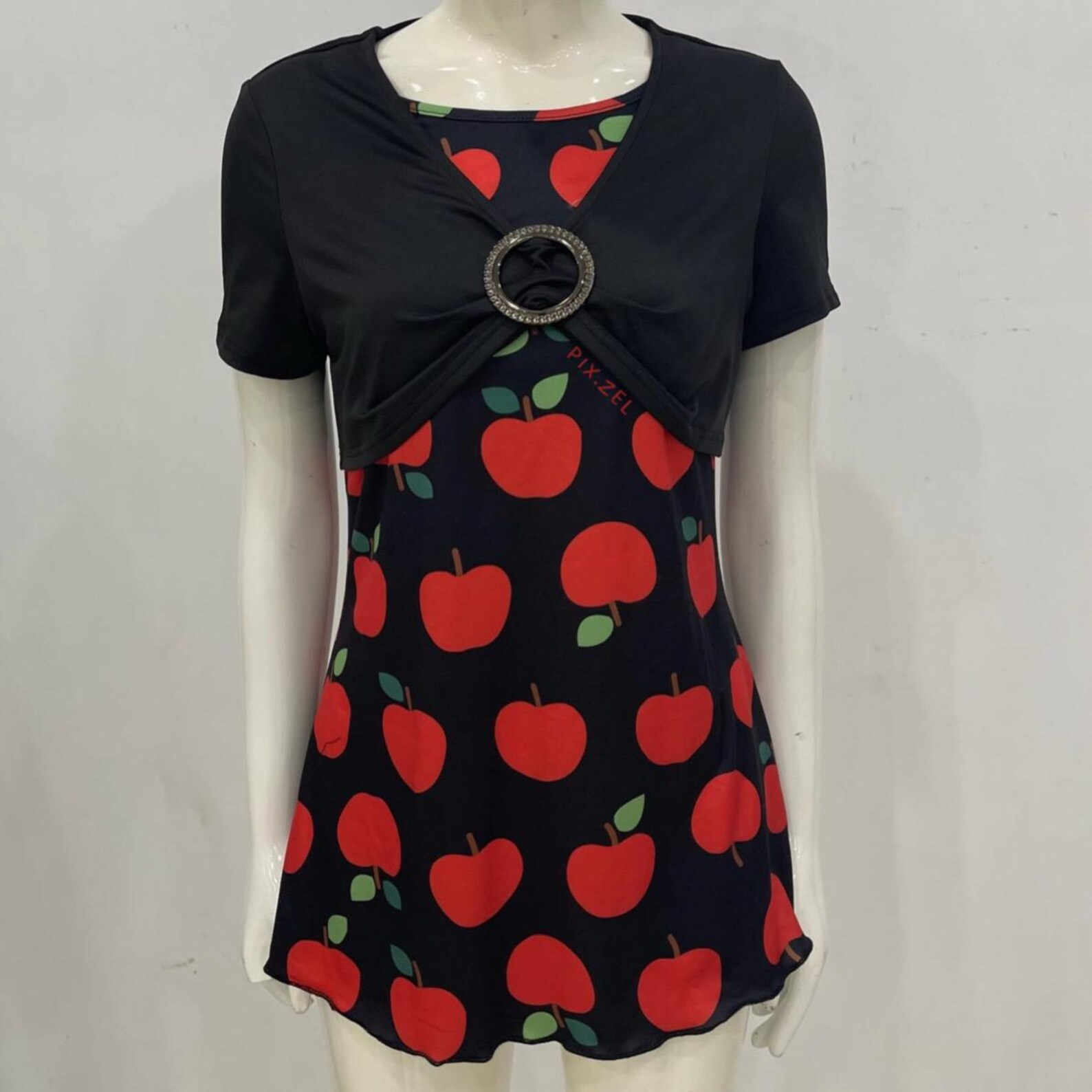 Apple Shirt | Handmade Design | Apple Print Shirt | Whimsical Twee ...