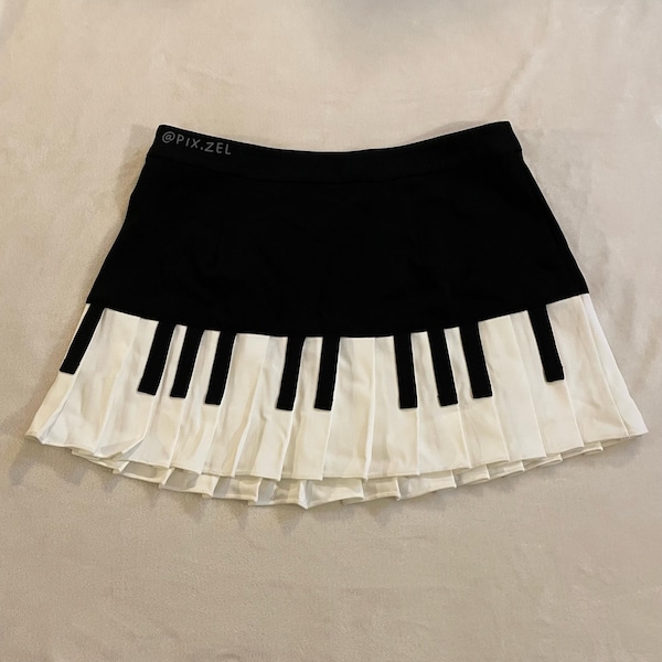 Pleated Piano Skirt - Etsy