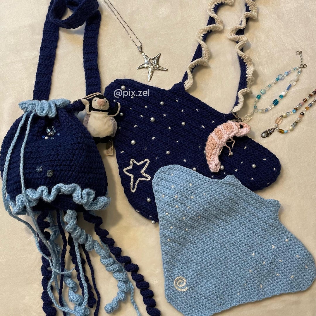 Manta Ray Bag Pattern - Etsy