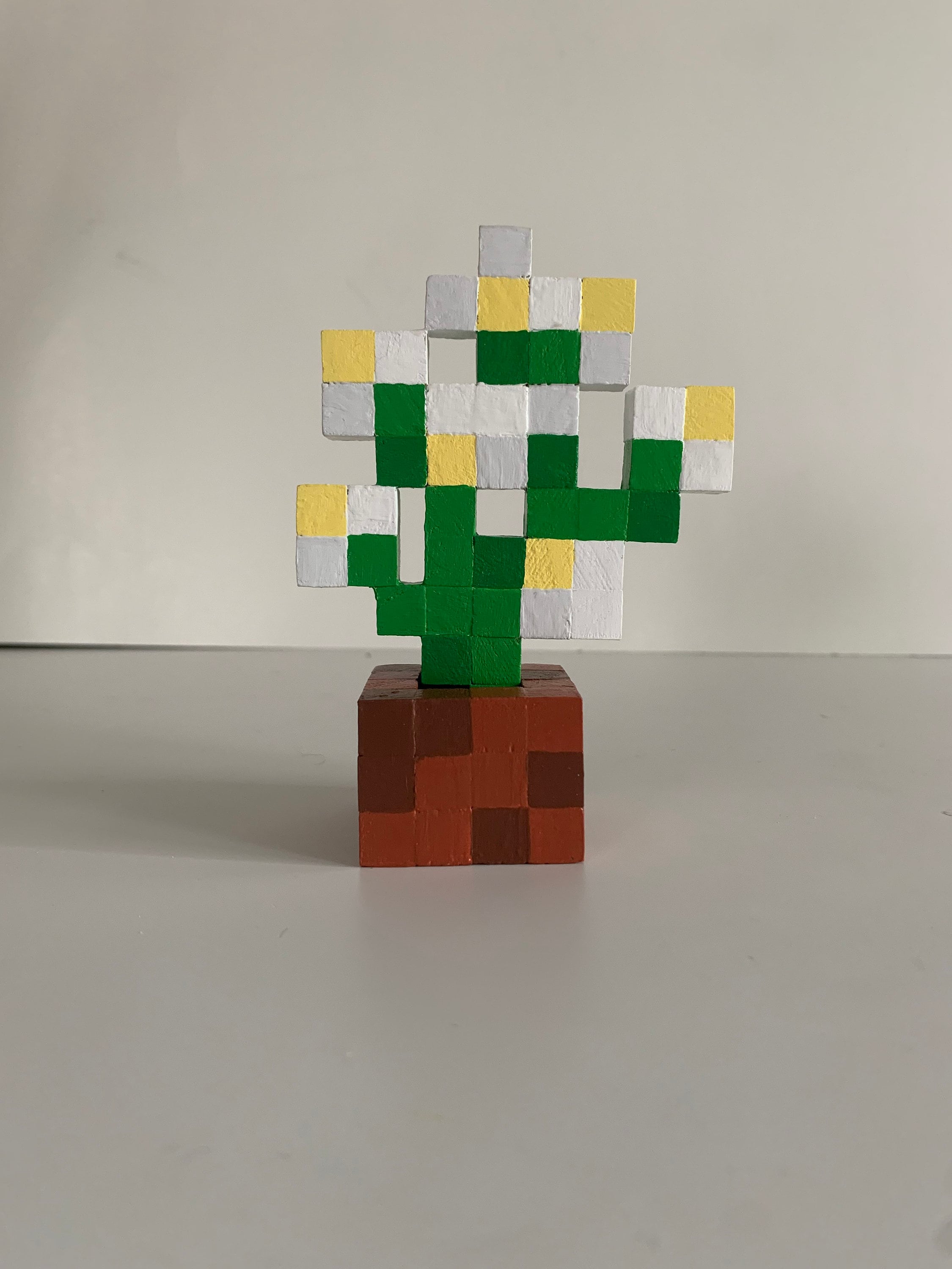 Minecraft Azure Bluet in Flower Pot - Etsy