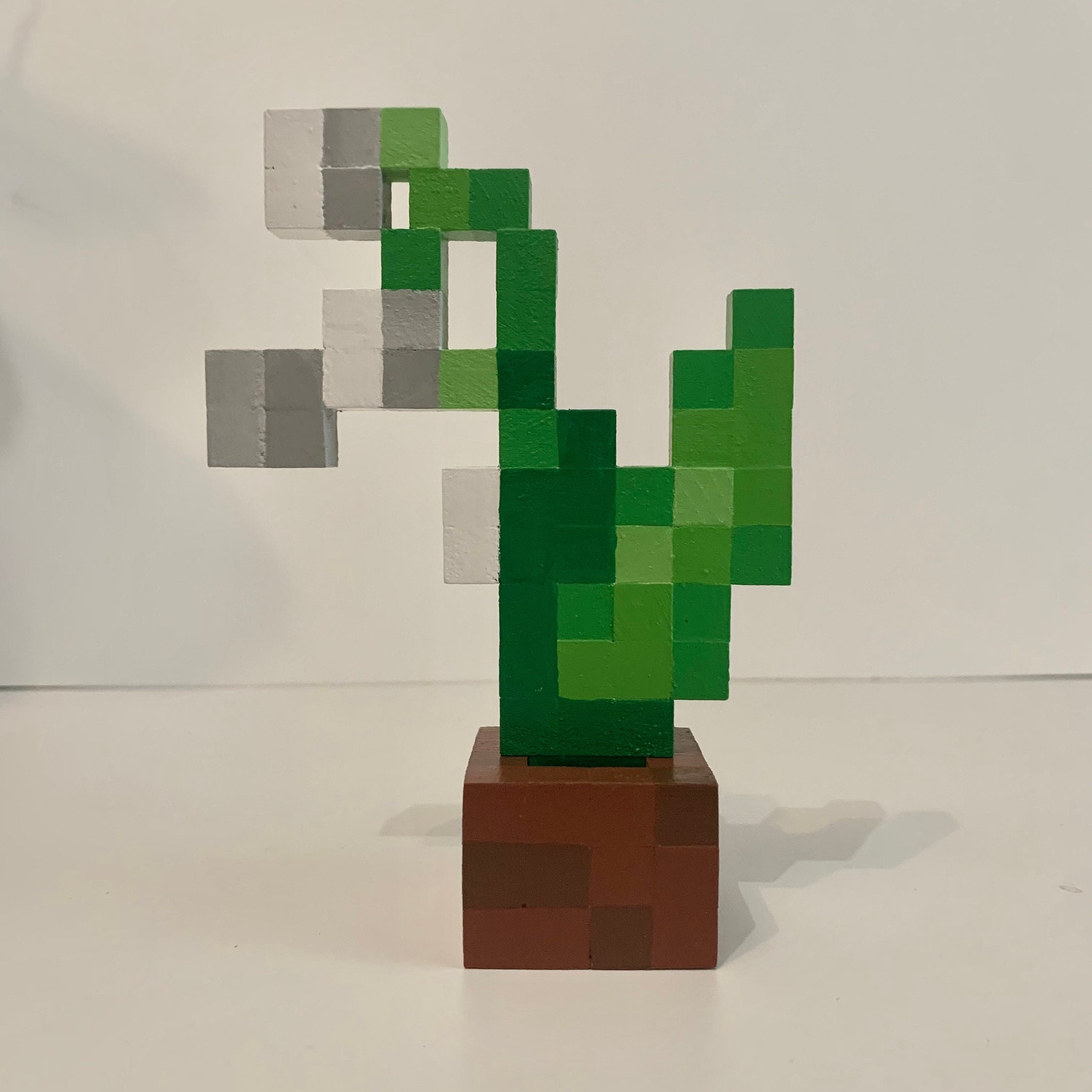 Minecraft Lily of the Valley in Flower Pot - Etsy