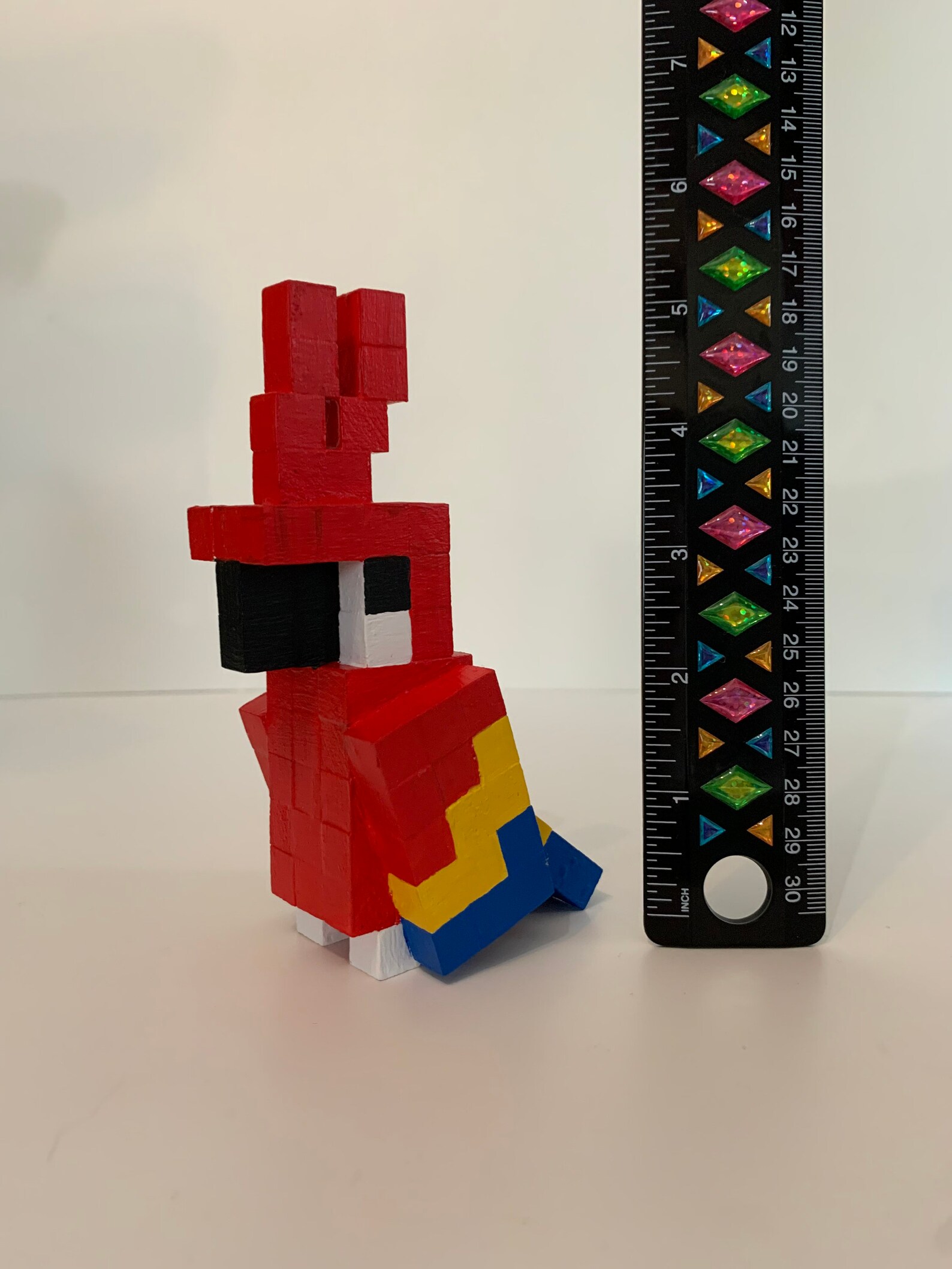 Minecraft Parrot Figurines - Etsy