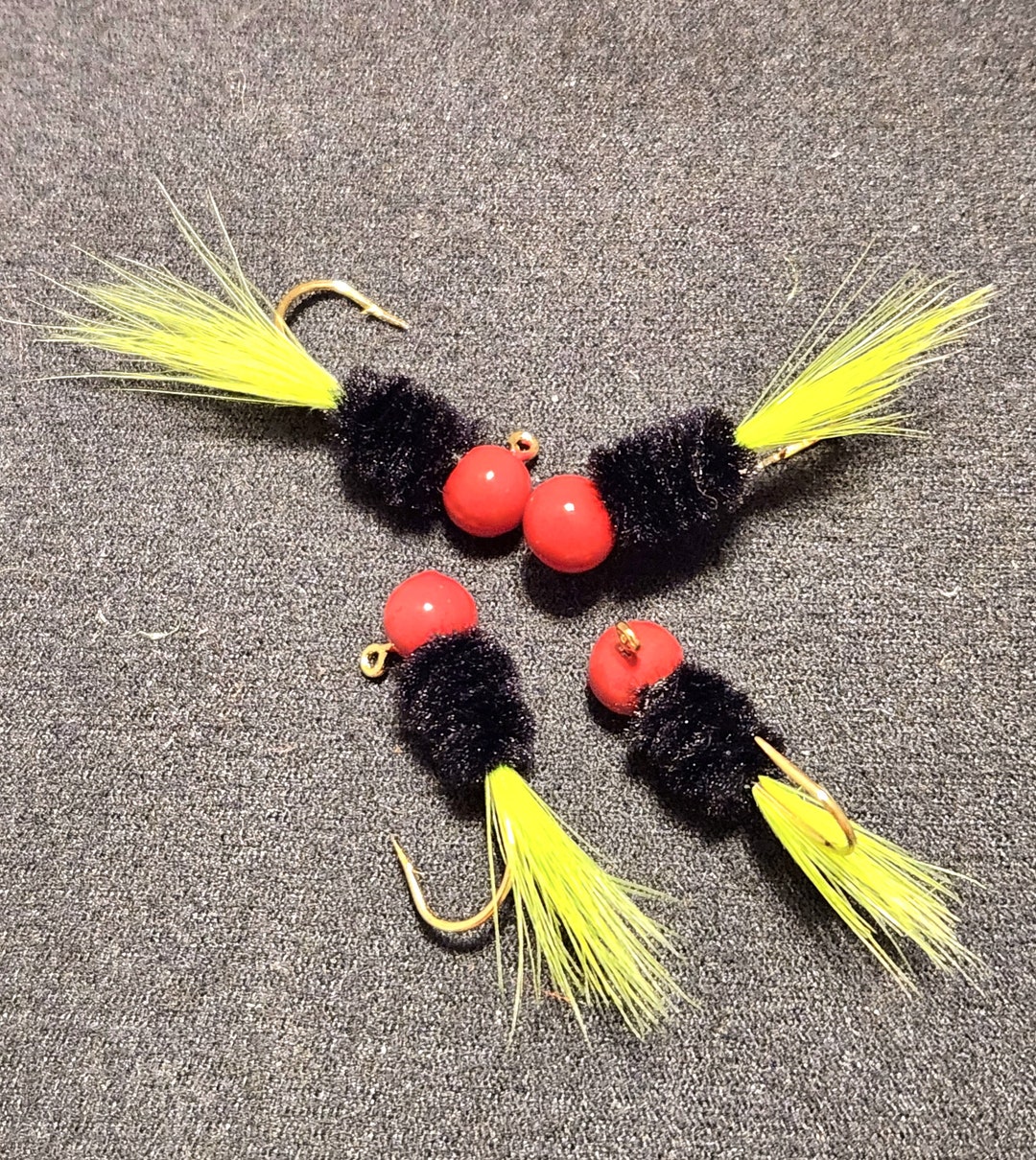 Handmade Crappie Jigs Angry John (multiple Sizes Available) - Etsy