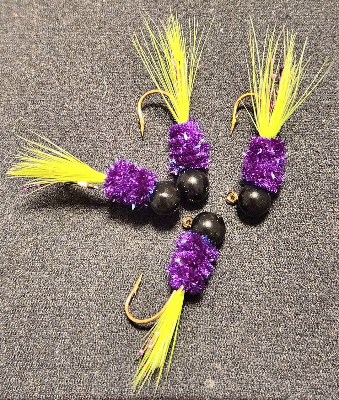 Handmade Crappie Jigs Jungle Fever (multiple Sizes Available) - Etsy