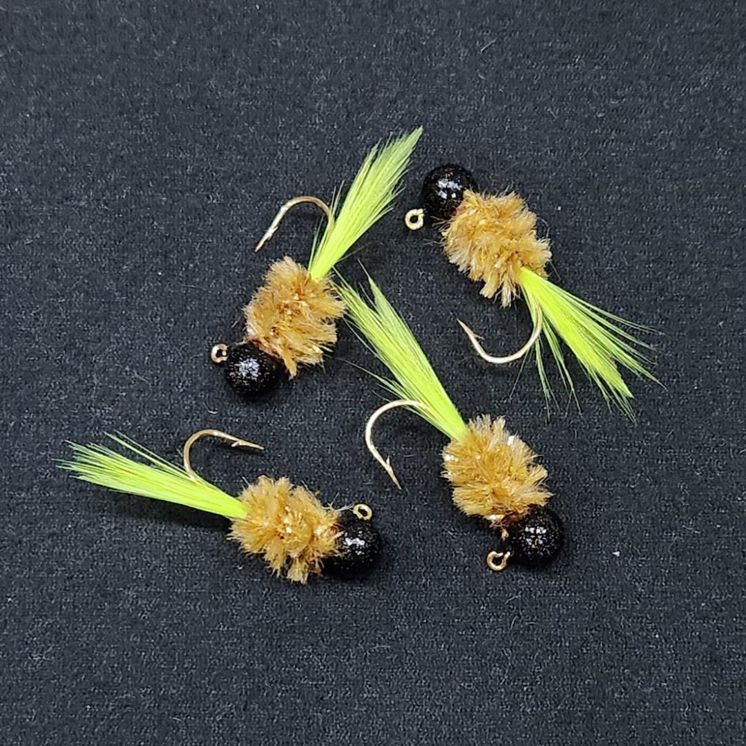 Handmade Crappie Jigs Fool for Gold (multiple Sizes) - Etsy