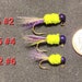 Handmade Crappie Jigs Electric Plum (multiple Sizes Available) - Etsy