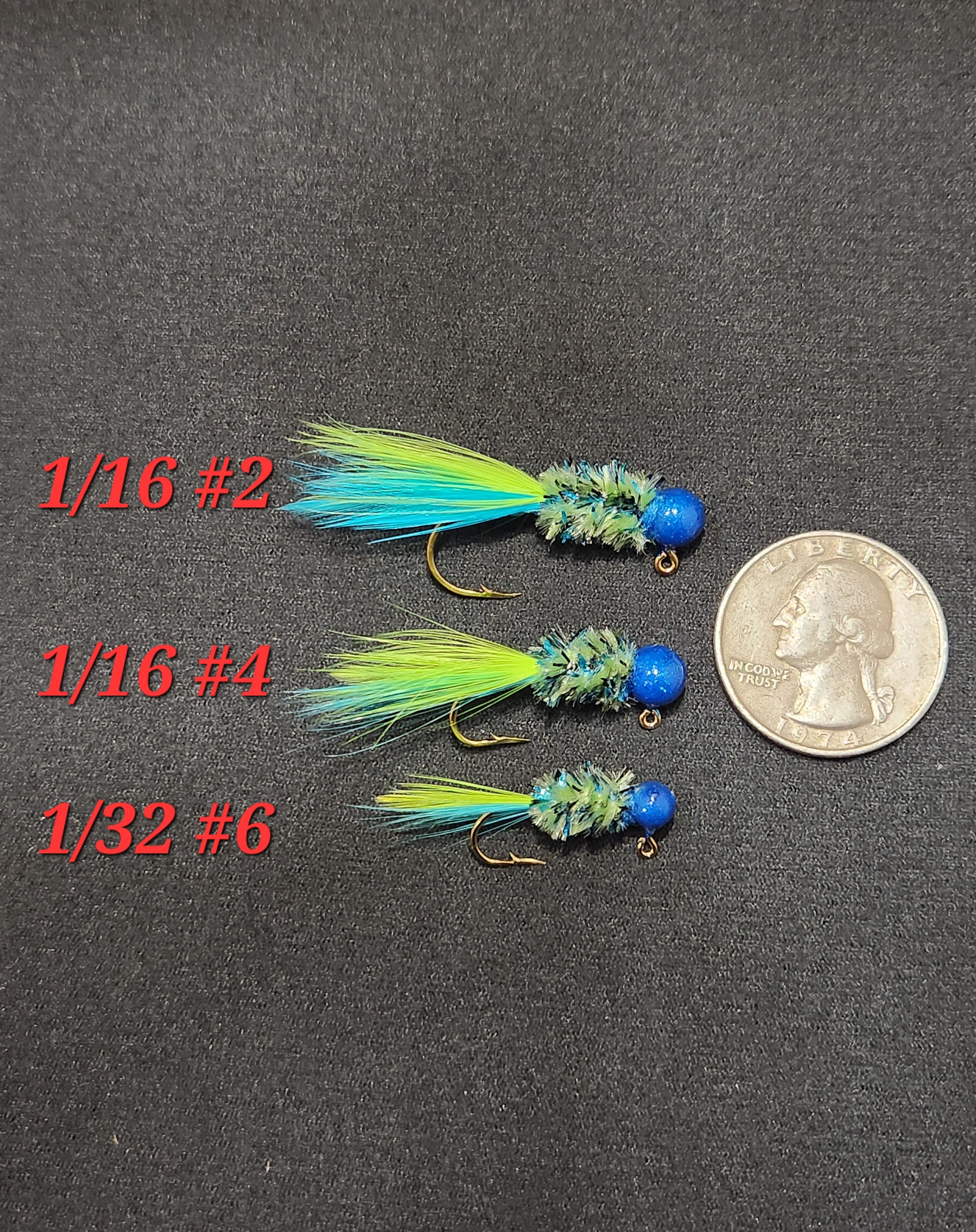 Handmade Crappie Jigs Ocean Grass (multiple Sizes) - Etsy