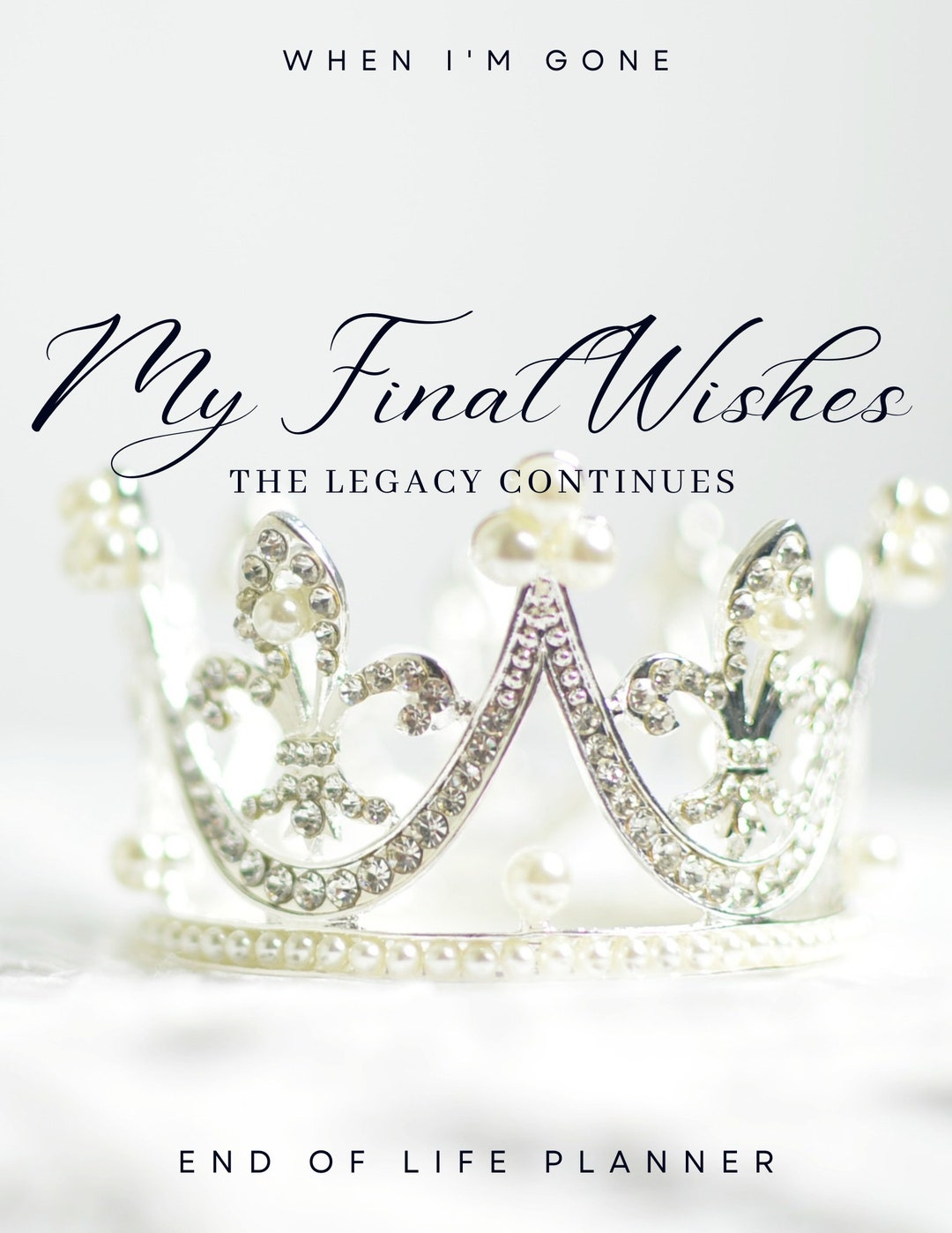 Final Wishes Planner, End of Life, Funeral Wishes, When I'm Gone. - Etsy