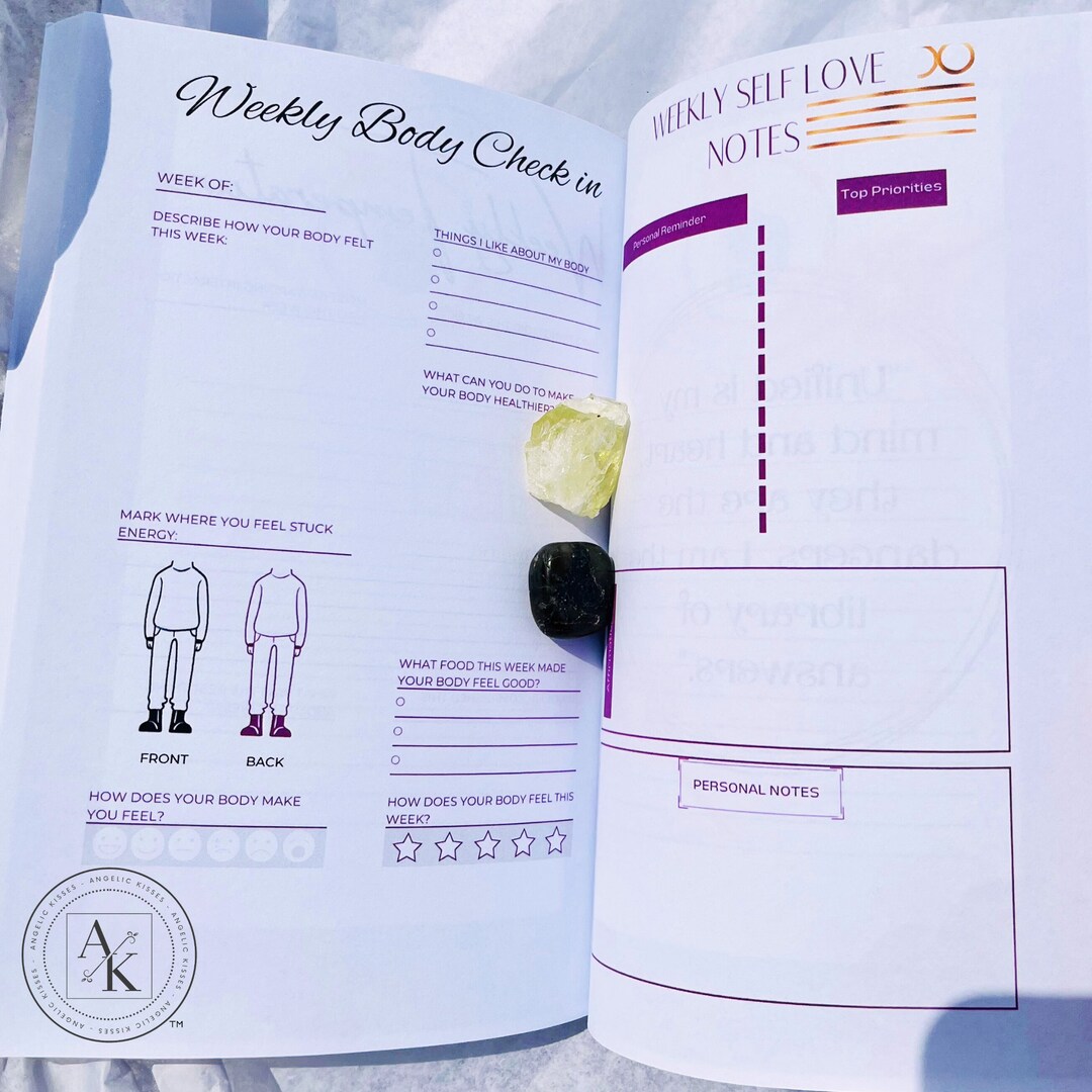 Wellness Journal Gift Set | Gratitude Journal | Mindfulness Gift ...