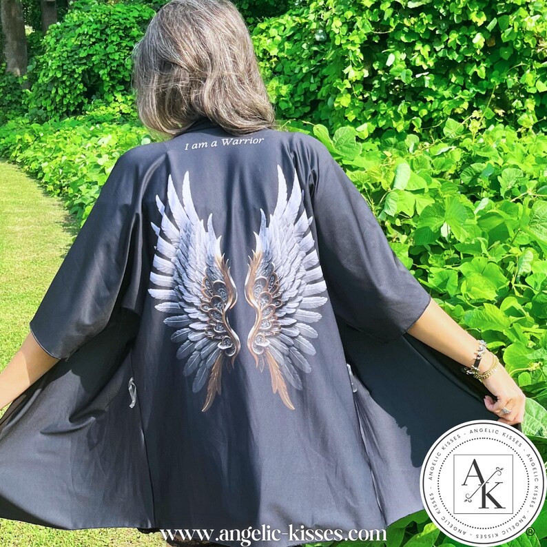Warrior Angel Robe | Empowerment Robe | Light Warrior | Archangel Robe ...