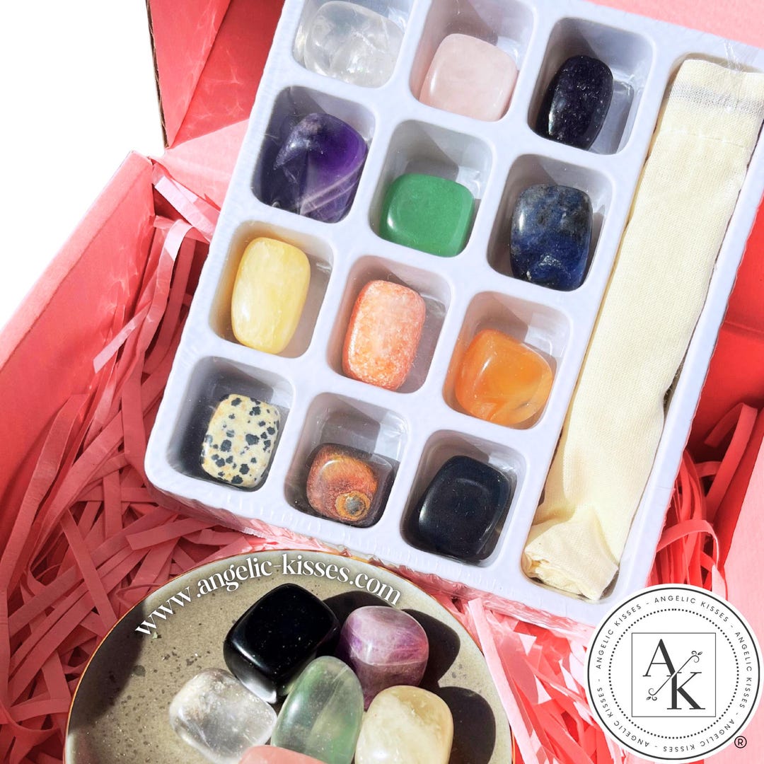 Crystal Gift Set | Mini Crystals Gift Set | Introduction to Crystals ...
