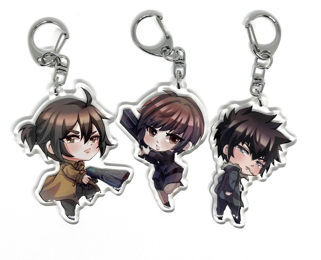 Psycho Pass Anime Keycharms - Etsy