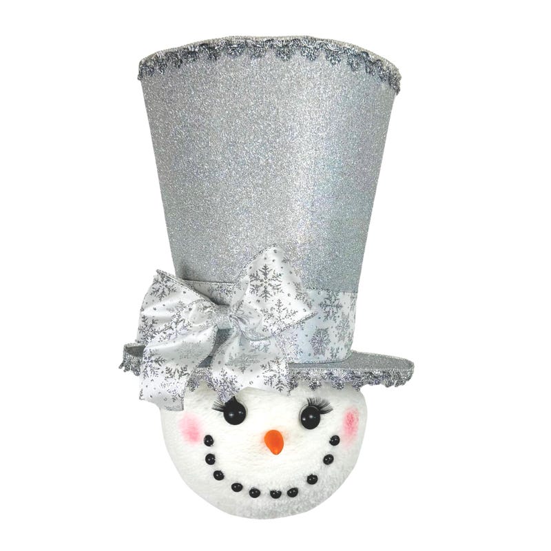 Door Swag Snowman Wreath - Etsy