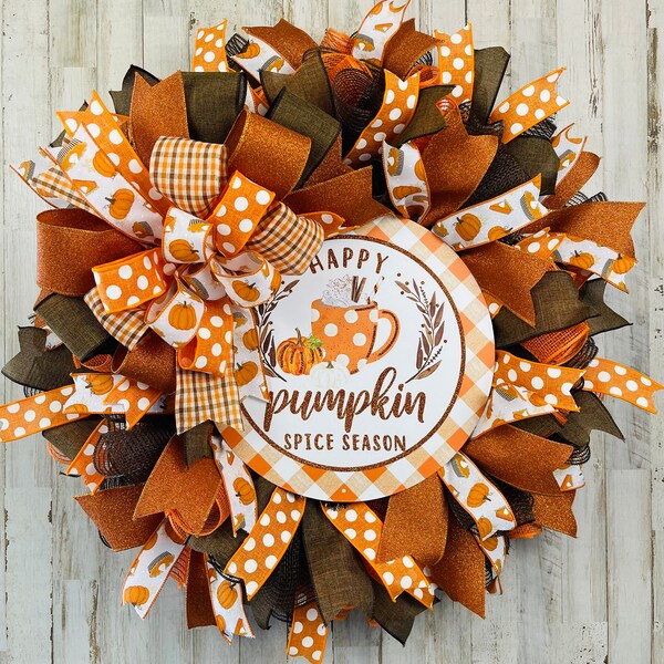 Pumpkin Spice Decor - Etsy