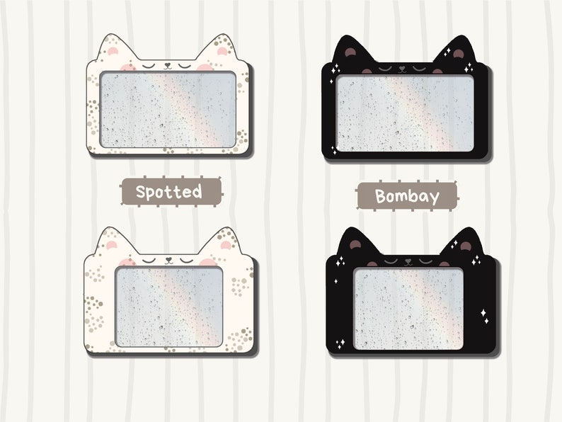 Hand-drawn Kitty Webcam Pack for Streaming, Self-branding, Pastel ...